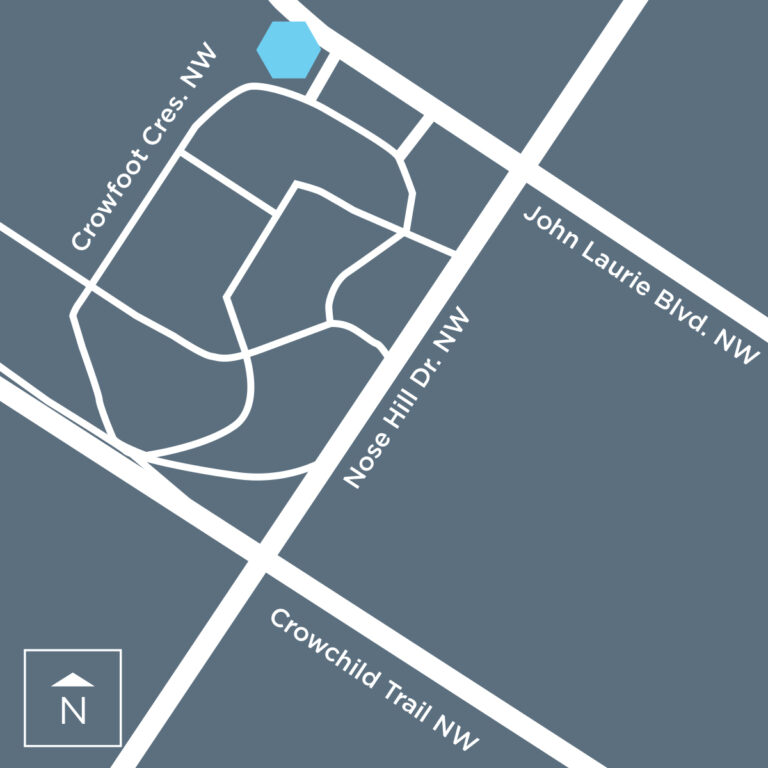 Crowfoot - Map and Directions - Mayfair Diagnostics