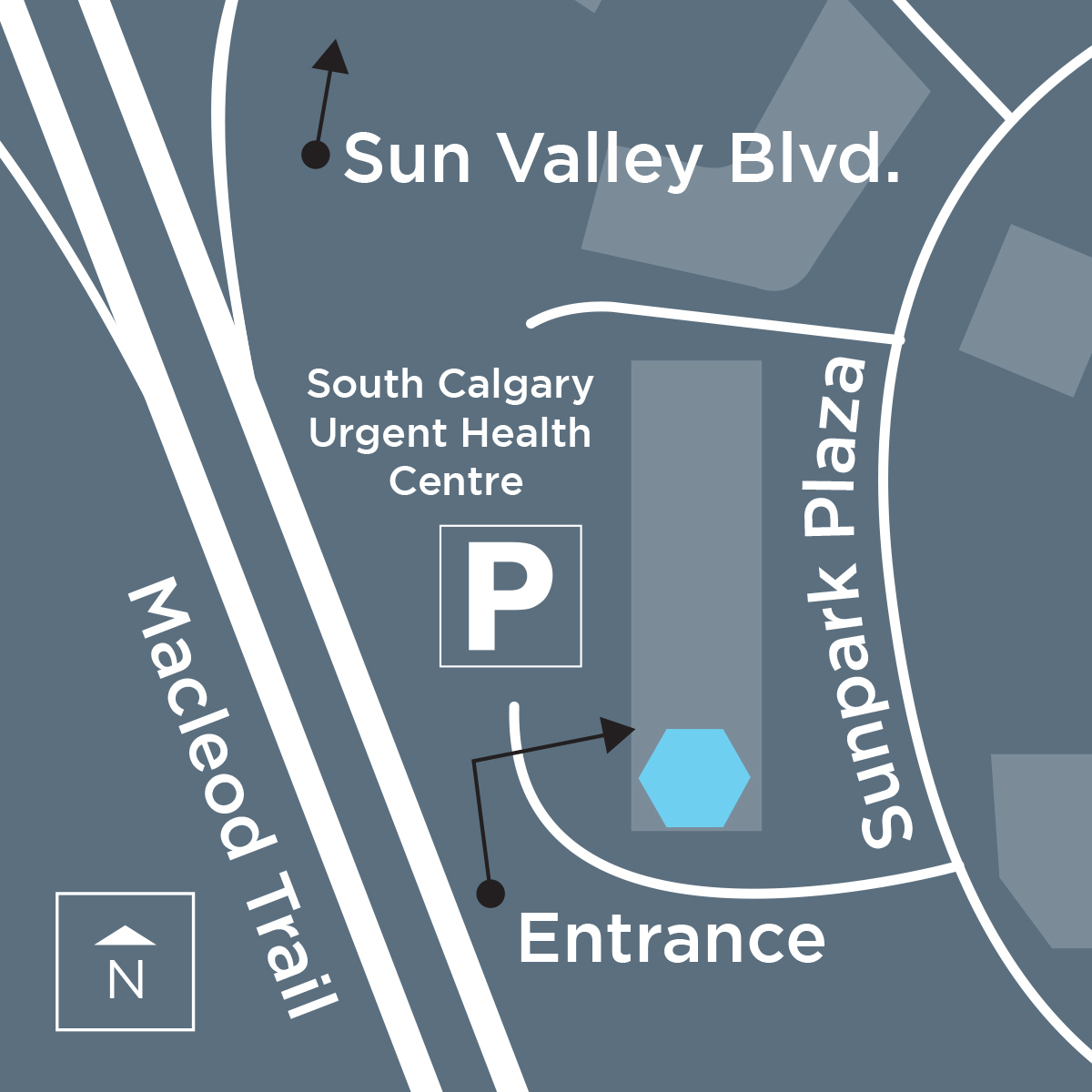 South Calgary Health - Map and Directions - Mayfair Diagnostics