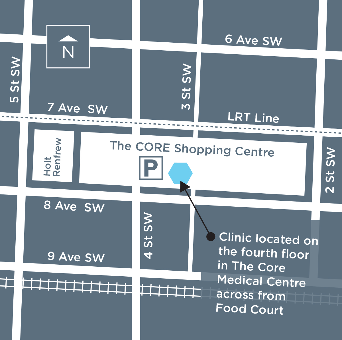 The CORE - Map and Directions - Mayfair Diagnostics